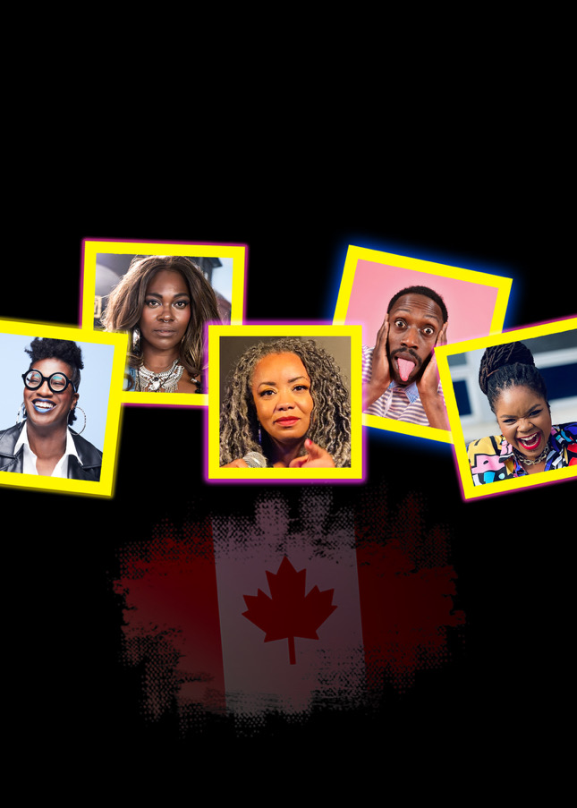 There is a curated stand-up comedy showcase featuring emerging Black ...